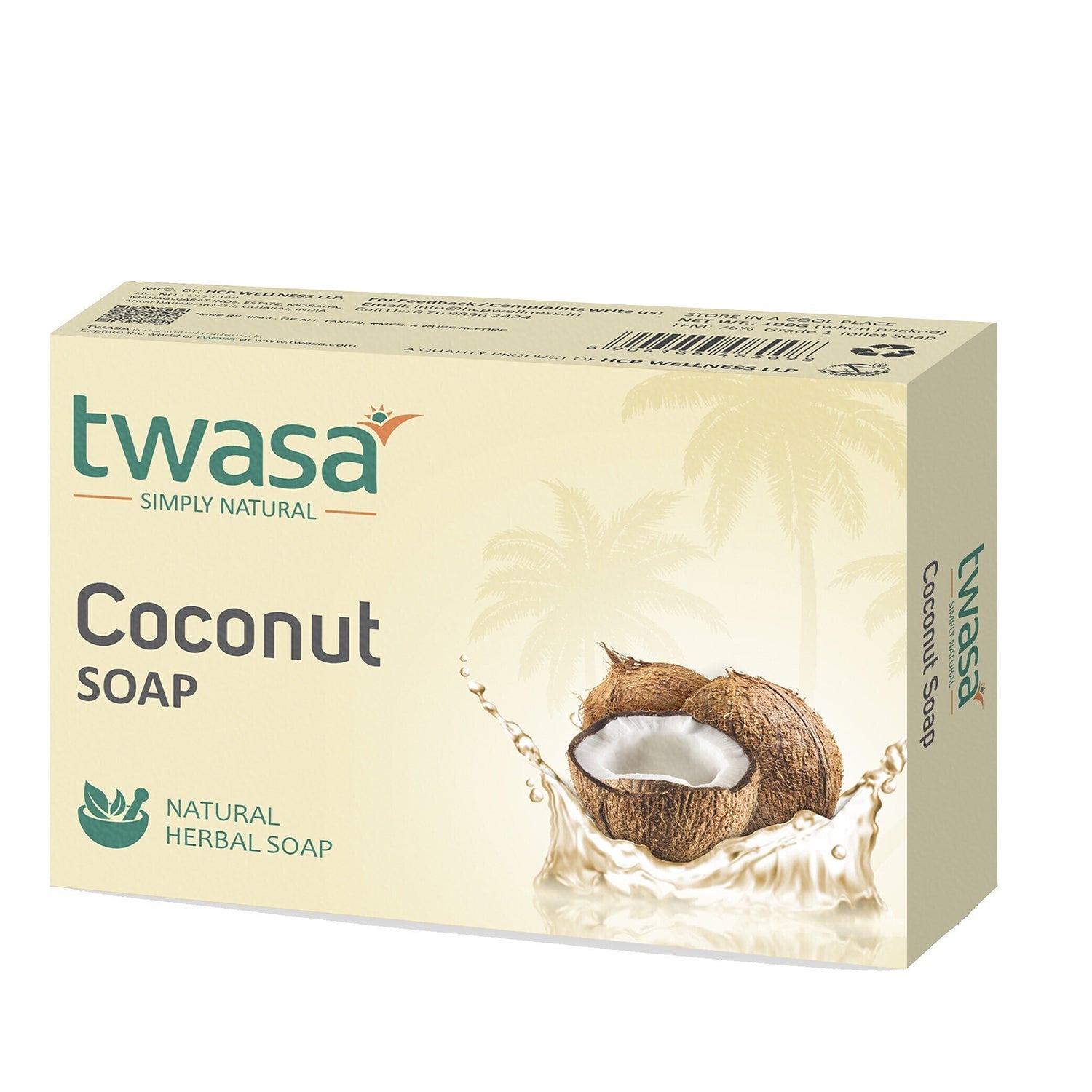 Shop Coconut Milk Soap Online | Buy Natural Soap India – Twasa Cosmetics