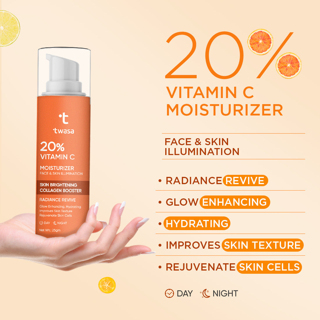 Buy Best Vitamin C Cream Online in India - Shop Now for Glowing Skin – Twasa Cosmetics