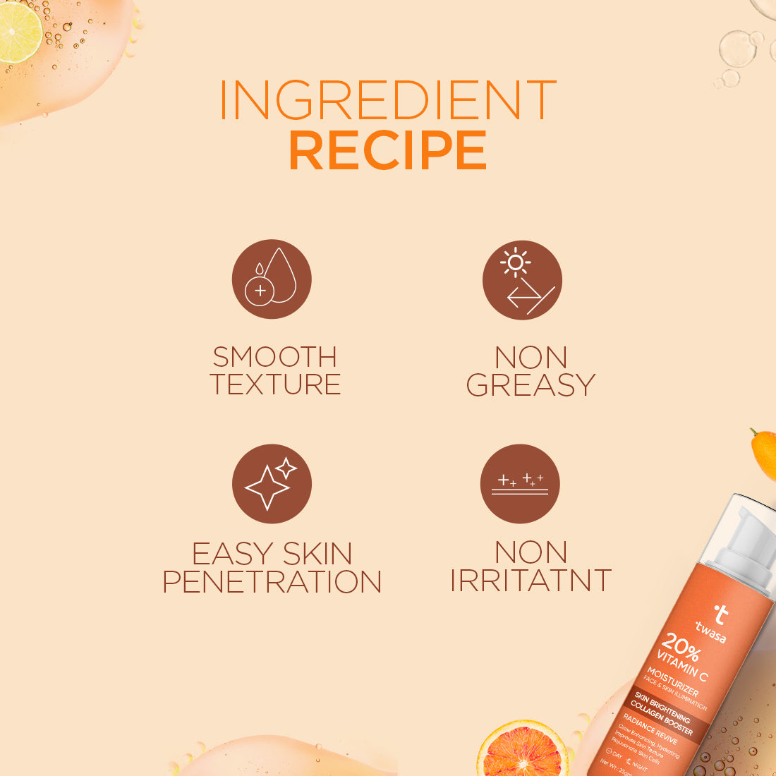 Buy Best Vitamin C Face Cream Online in India – Shop Now – Twasa Cosmetics