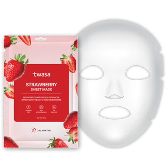 Buy Strawberry Face Mask Online in India – Shop Now – Twasa Cosmetics
