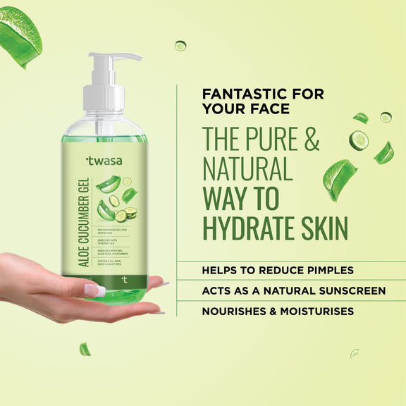 Buy Best Pure Aloe Vera Gel Online in India for Face, Hair & Skin ...