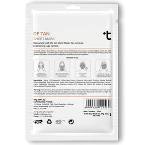Best De Tan Sheet Mask - Top Sheet Mask for Tan Removal – Twasa Cosmetics
