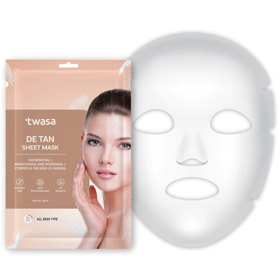 Best De Tan Sheet Mask - Top Sheet Mask for Tan Removal – Twasa Cosmetics