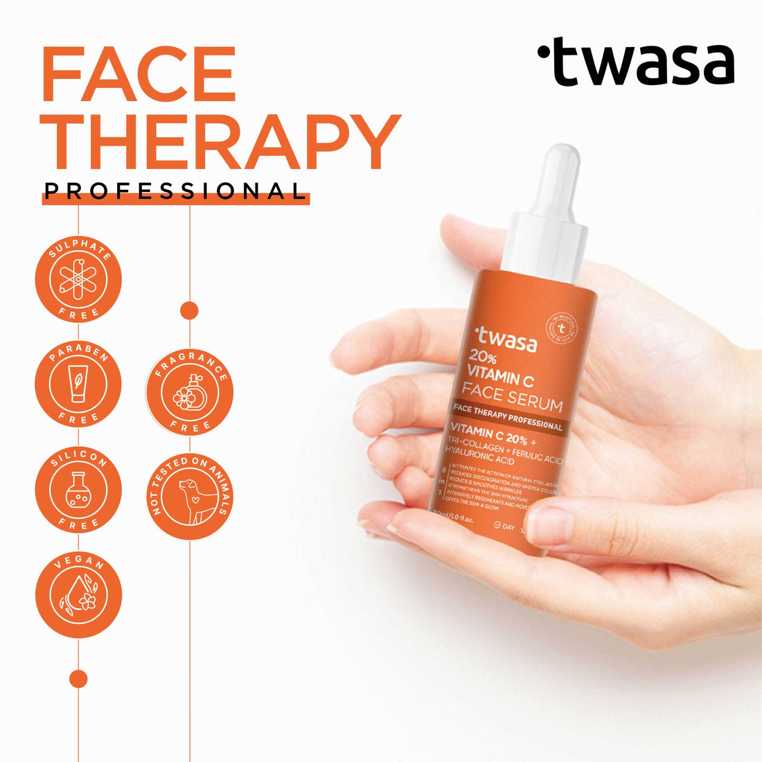 Best Rated Vitamin C Serum for Face | Buy vit c serum in india – Twasa Cosmetics